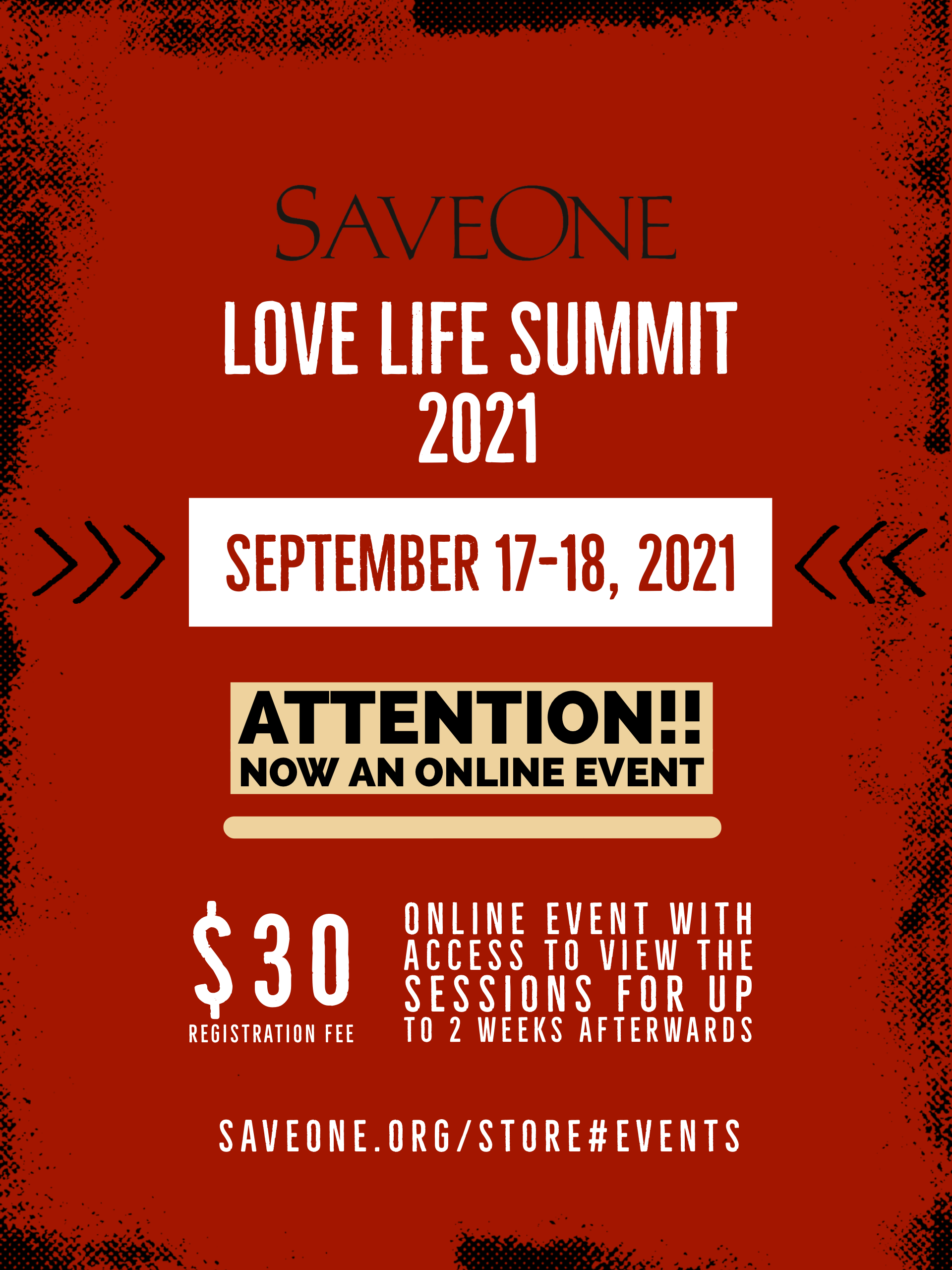 SaveOne global online Summit 17th/18th September 2021 - SaveOne Europe